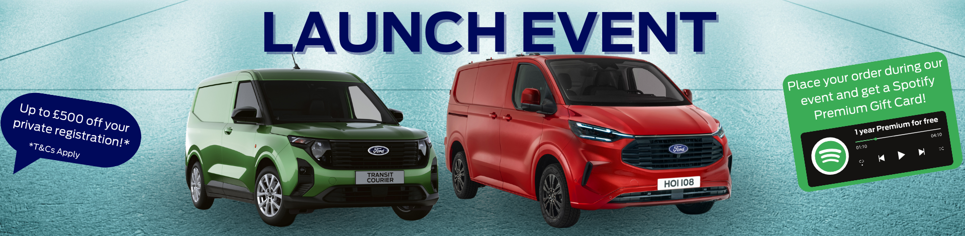 Come and see the All New Transit Custom and All New Transit Courier at ...